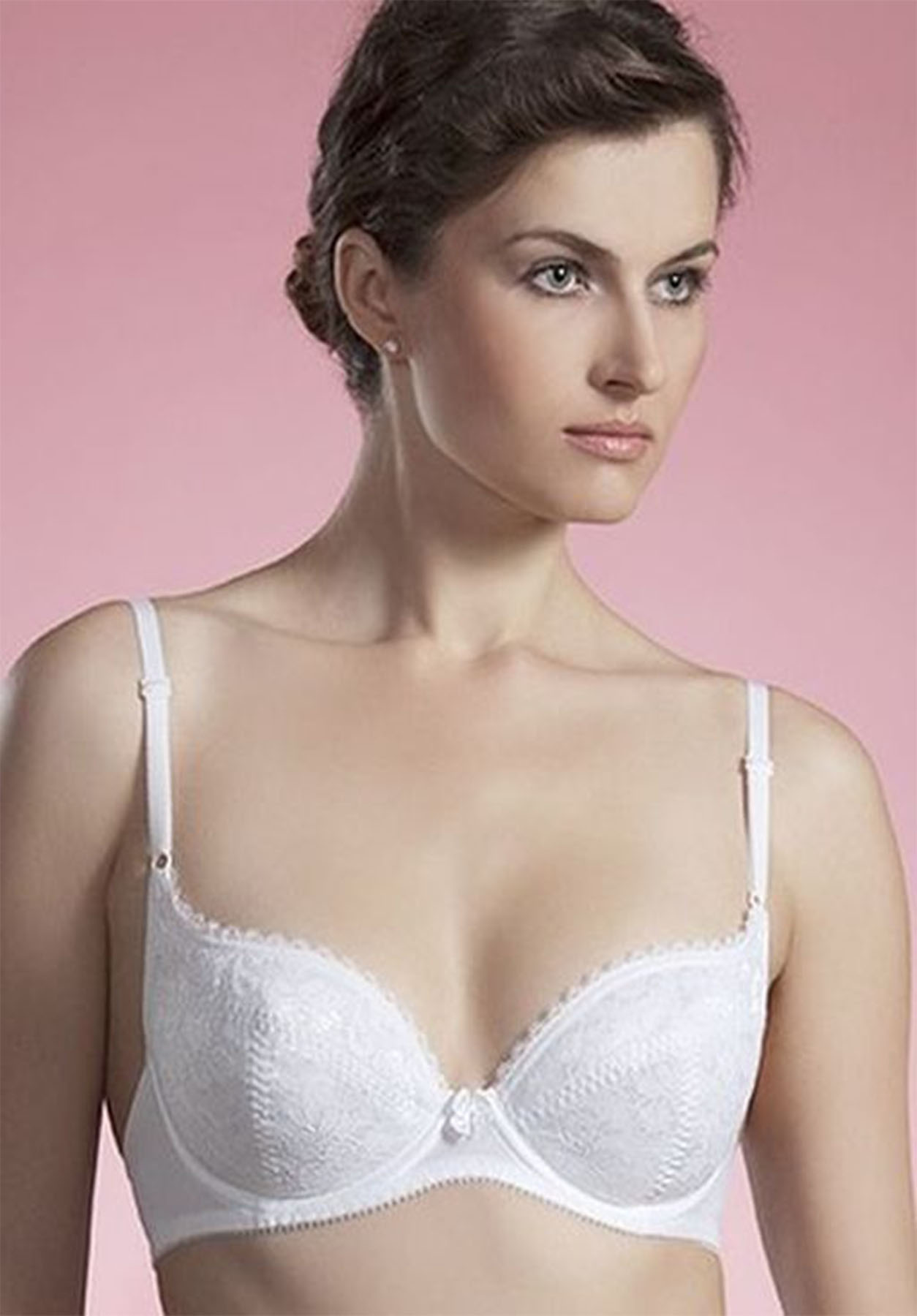 Бюстгальтер-балконет на косточках белый Misstyle SDB 4123 в Новосибирске – купить в интернет ...